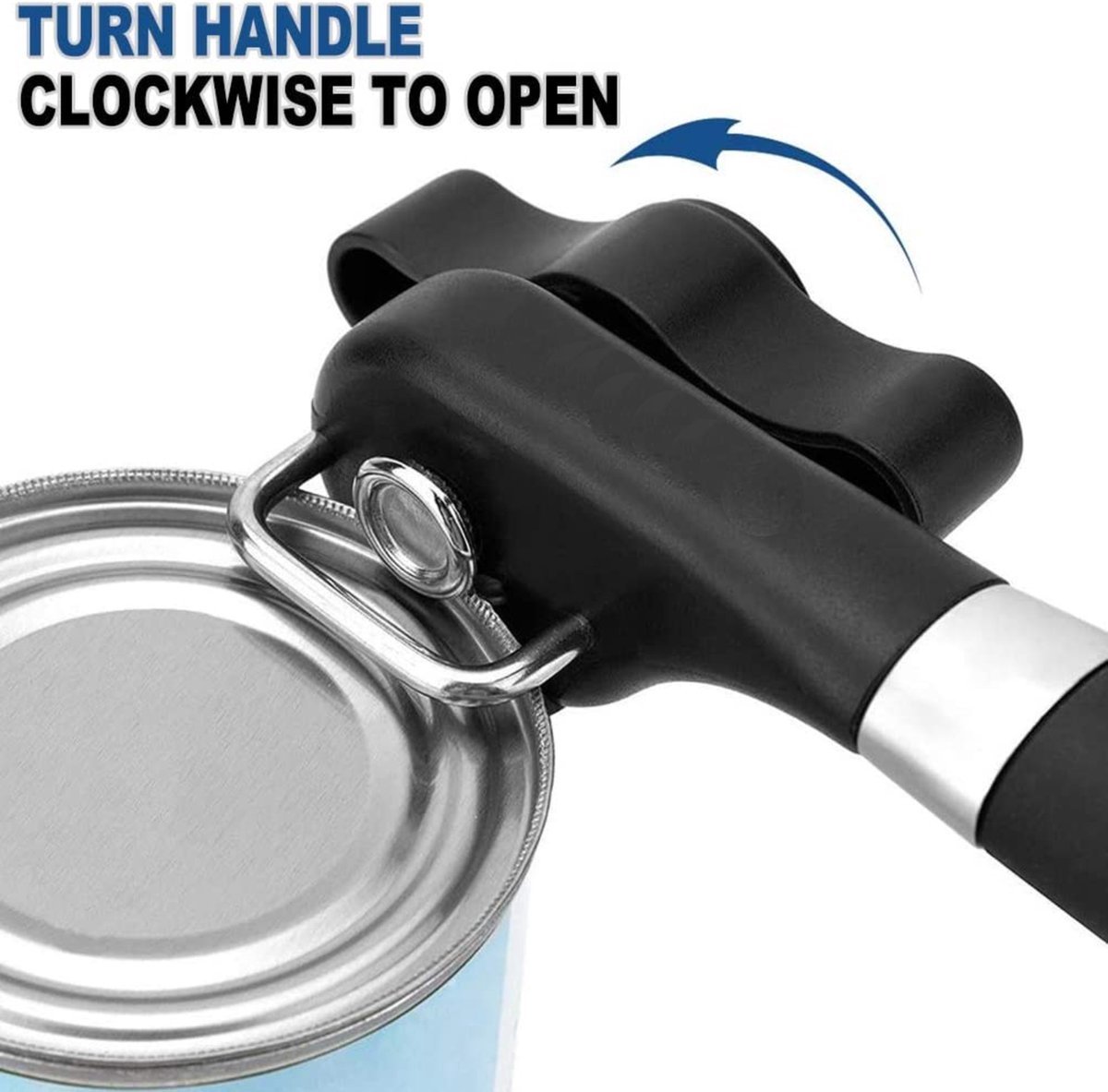 BOTC Blikopener - Veilig - blikopener met Bieropener - Opent zonder ...