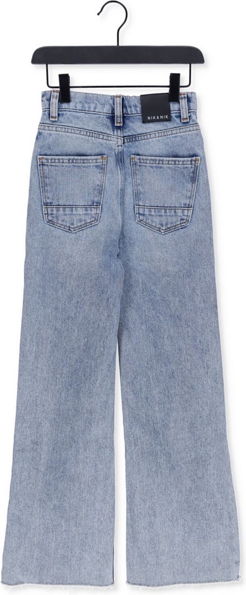 Nik & Nik Fiori Jeans Jeans - Lichtblauw | bol.com