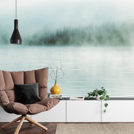 Fotobehang Nevel Op Het Water | bol
