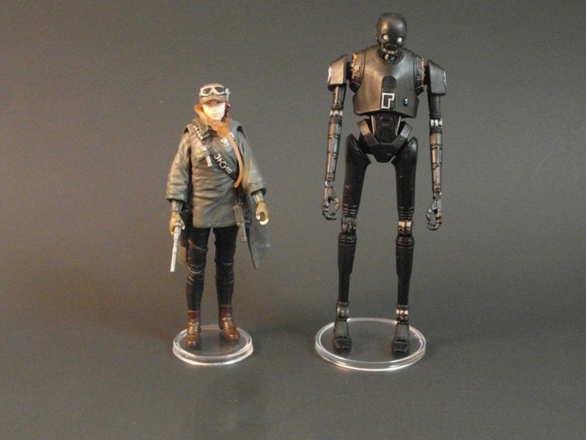 Star Stands: Modern Star Wars 1 inch display stands/voetjes 20 stuks ...