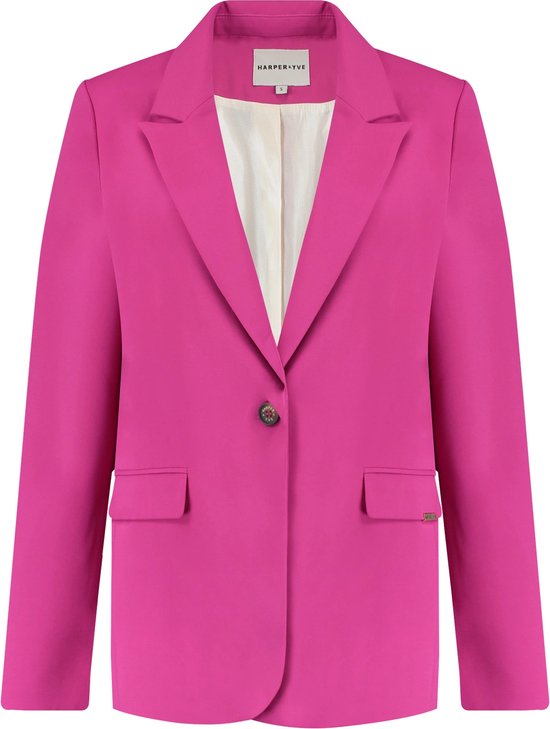 Harper & Yve Rosie-bl Blazers Dames - Fuchsia - Maat M | bol