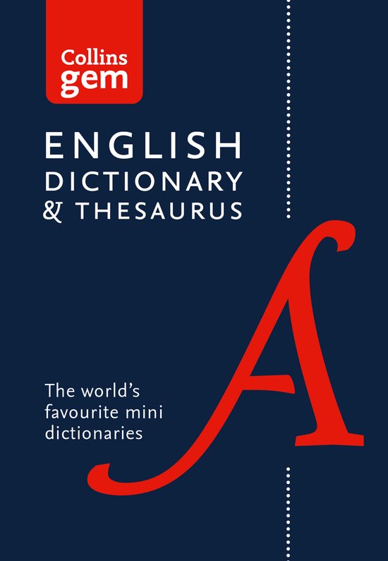 Collins Gem Dictionary & Thesaurus 6th E, Collins Dictionaries ...