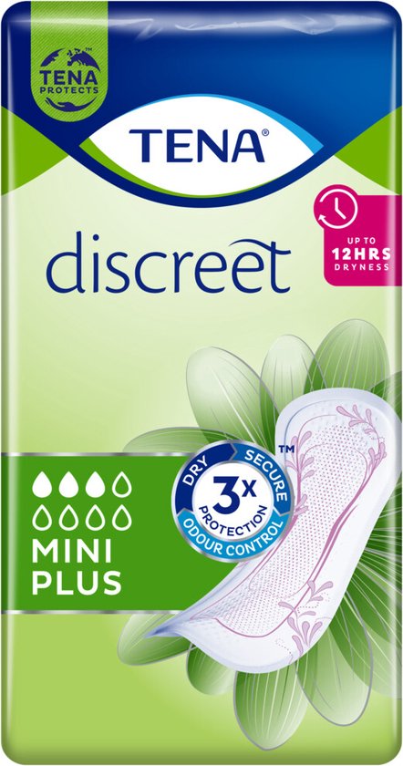 Tena Discreet Mini Plus - 6 pakken van 20 stuks | bol