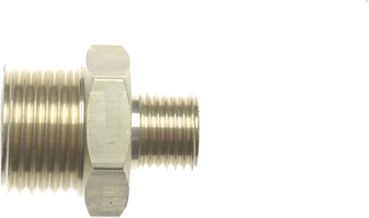 Gimeg verloopnippel Shell buiten X 1/4 inch buiten | bol