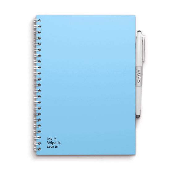 MOYU - Sky Blue Notebook - Uitwisbaar Notitieboek A5 Premium | bol