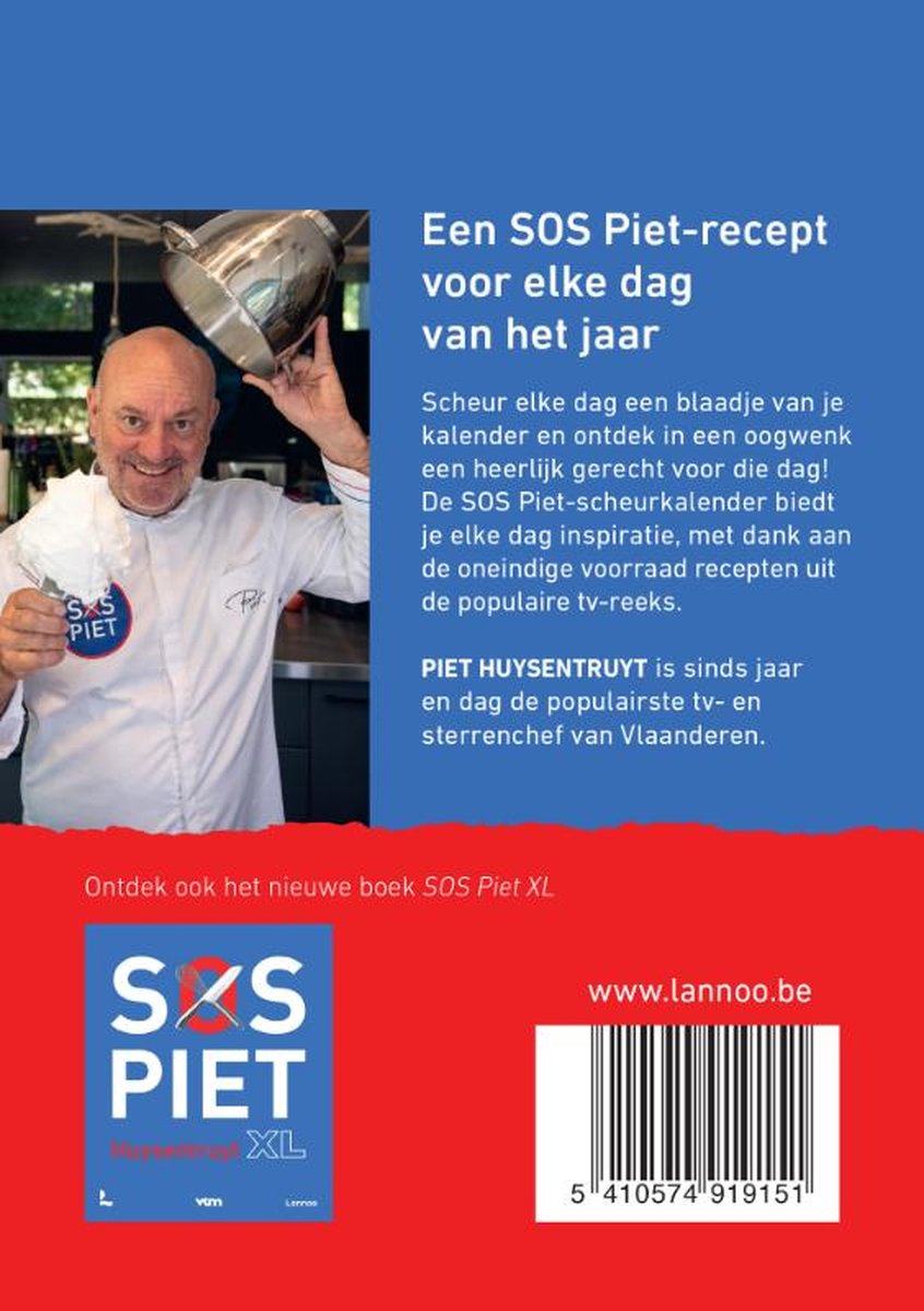 SOS Piet Scheurkalender 2024, Piet Huysentruyt | 5410574919151 | Boeken ...