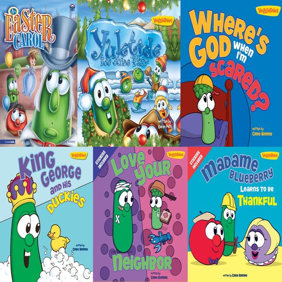 VeggieTales Children's Book Collection, Cindy Kenney | 9780310717249 ...