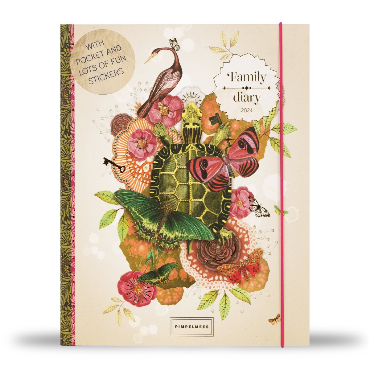 Pimpelmees family diary 2024 - Turtle Grape | bol.com