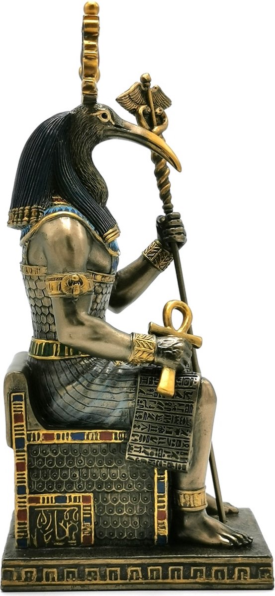 Veronese Design - Thoth Egyptische god van Wijsheid - gebronsd beeld ...