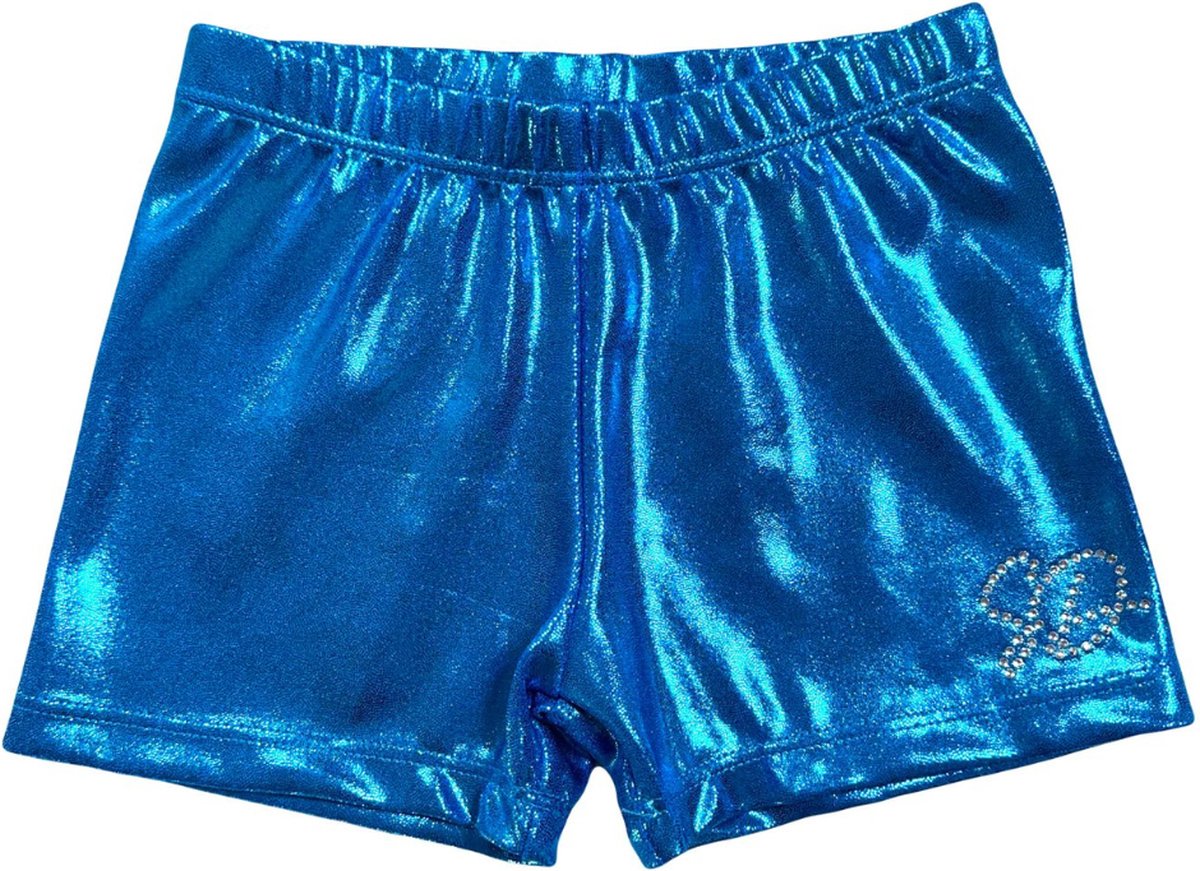 Sparkle&Dream Turnbroekje Mystic Ocean Blauw - Maat ALA XS/S - Gympakje ...