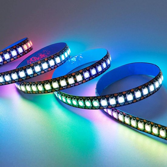 WS2812 Dreamcolor LED Strip (RGBIC) - 5 Meter - Losse Strip - 144 LEDs ...