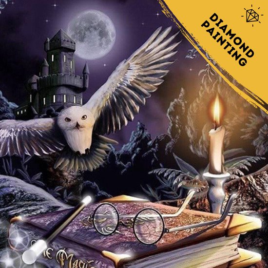 De Hobby Planeet | Diamond Painting Harry Potter 40x50cm - Hogwarts - J ...
