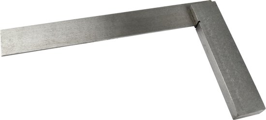 Blokhaak / Winkelhaak gemaakt van roestvrij staal 150 mm | bol.com