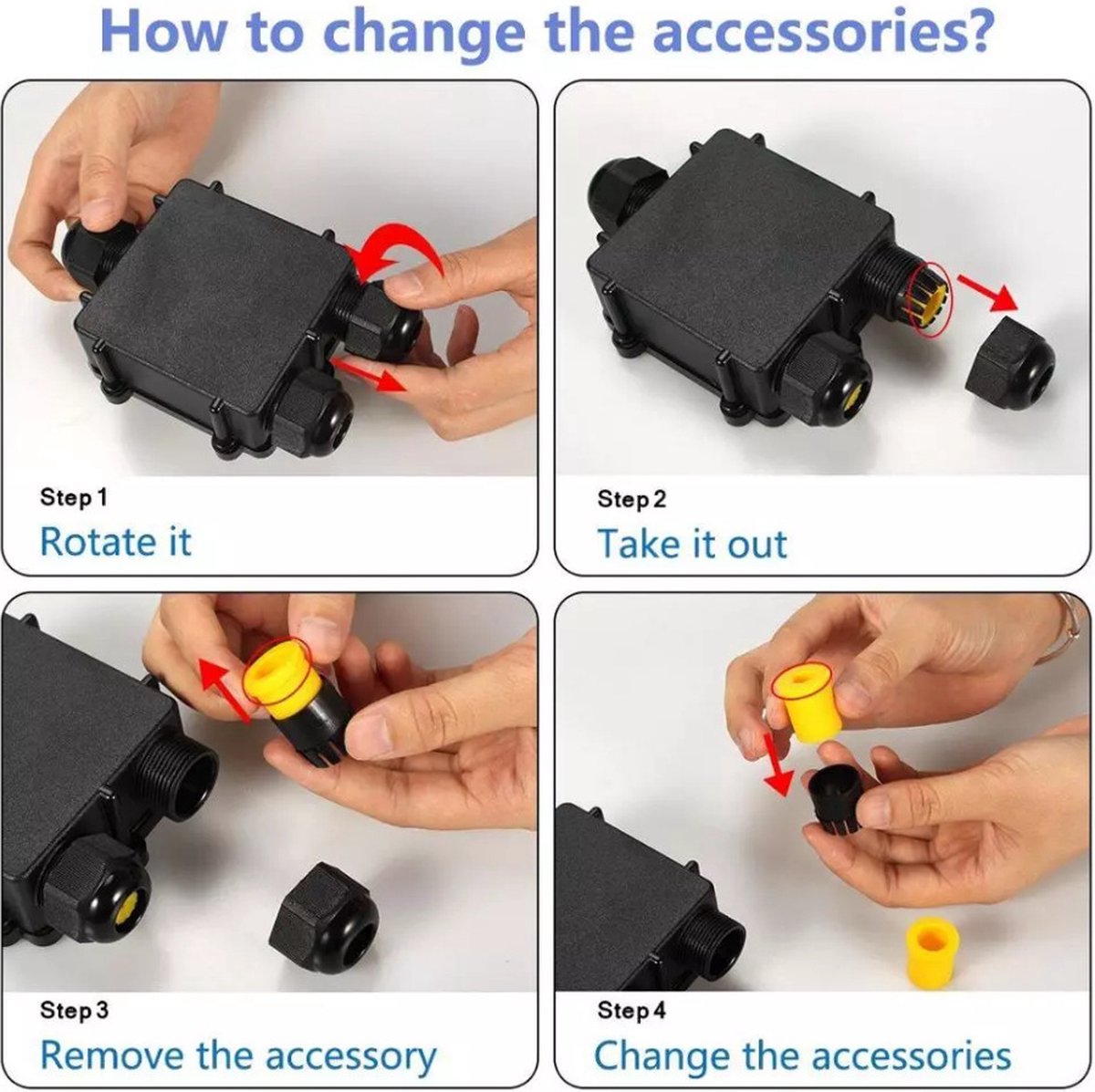 ProventaT-Connection - Waterdichte kabeldoos -Waterdichte lasdoos voor ...