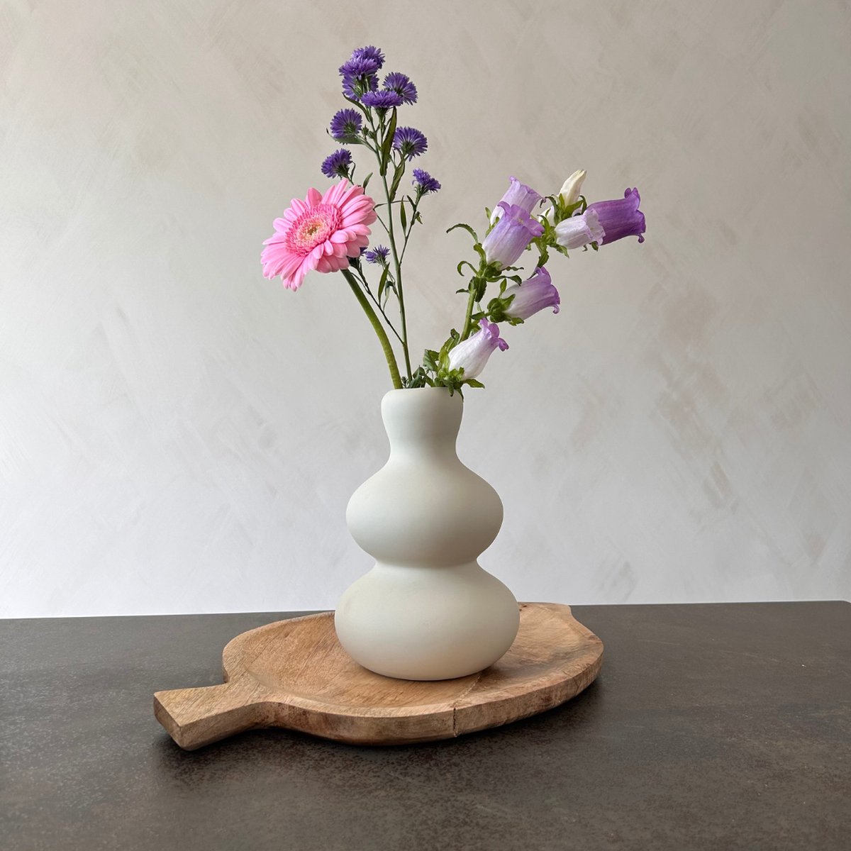 Mango bord - vorm blad - mango hout | bol.com