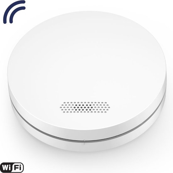 RELIJK - Slimme Rookmelder met WiFi - Melding op telefoon - 10 jaar batterij - Smart... | bol