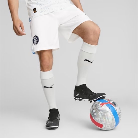 Puma voetbal Cup - Maat 4 - hologram zilver/blauw | bol