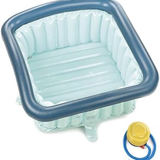Grayfied - Opblaasbaar baby badje - Opblaasbaar zitbad babybad | bol.com