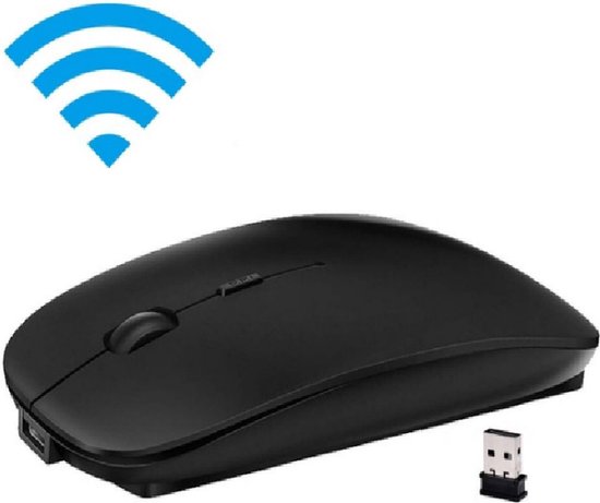 Draadloze Muis 2.4G - Oplaadbaar - Bluetooth Muis Draadloos ...