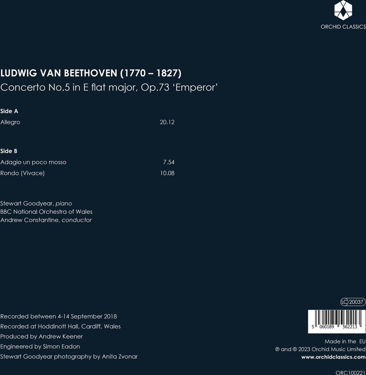 Stewart Goodyear, BBC National Orchestra Of Wales, Andrew Constantine ...