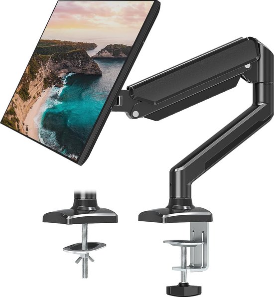 Sounix Monitor Arm – Voor 1 Scherm - Monitor beugel voor 13 t/m 32 Inch ...