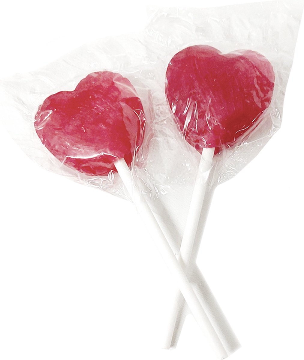 Cand'Art Hart Lollies - 100 stuks | bol