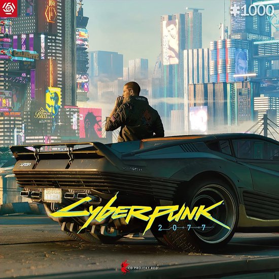 Cyberpunk 2077: Mercenary on The Rise Puzzel (1000 stukken) | bol