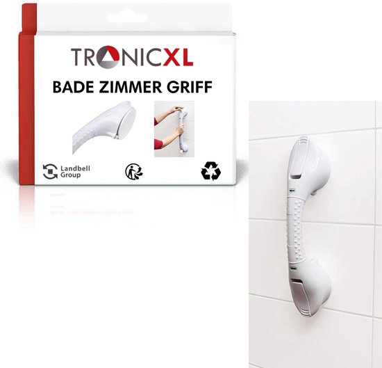 TronicXL handvat Vacuüm stang 40 cm badkuip douche wc handvat opstahulp ...