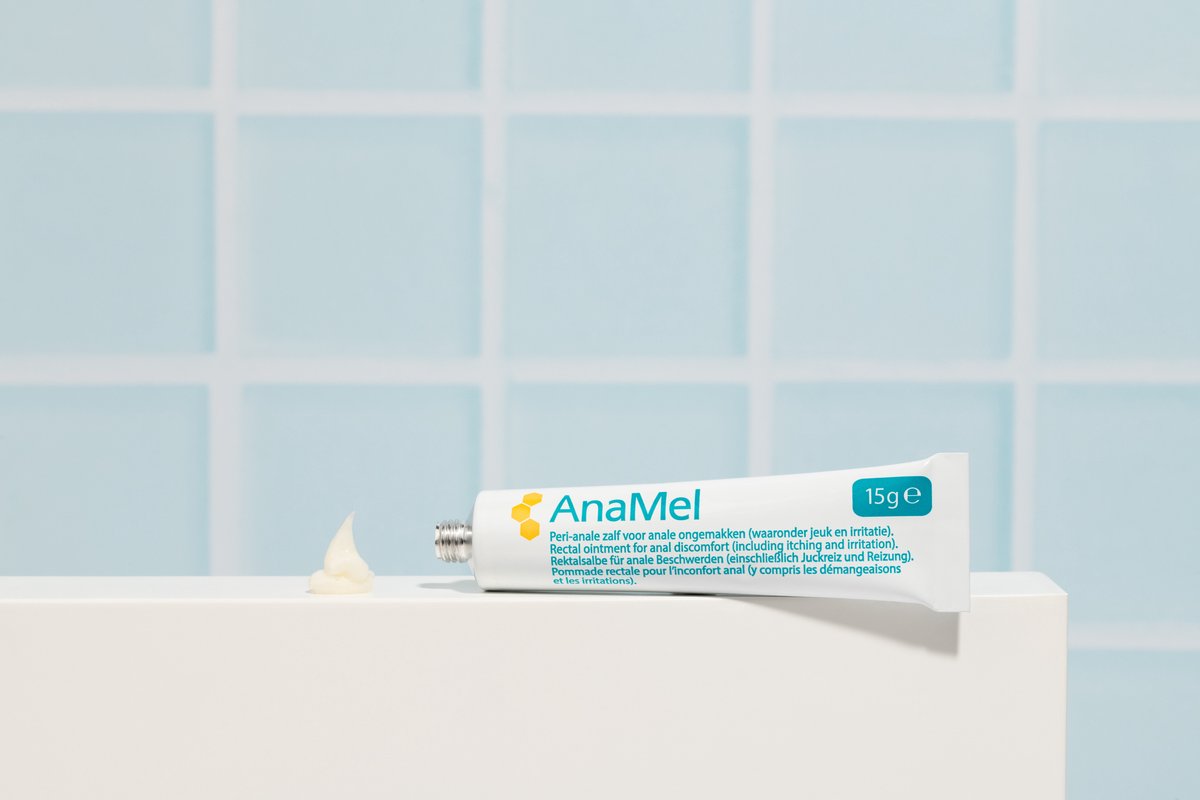 AnaMel Honingzalf - bij anale ongemakken zoals aambeien-smetplekken ...