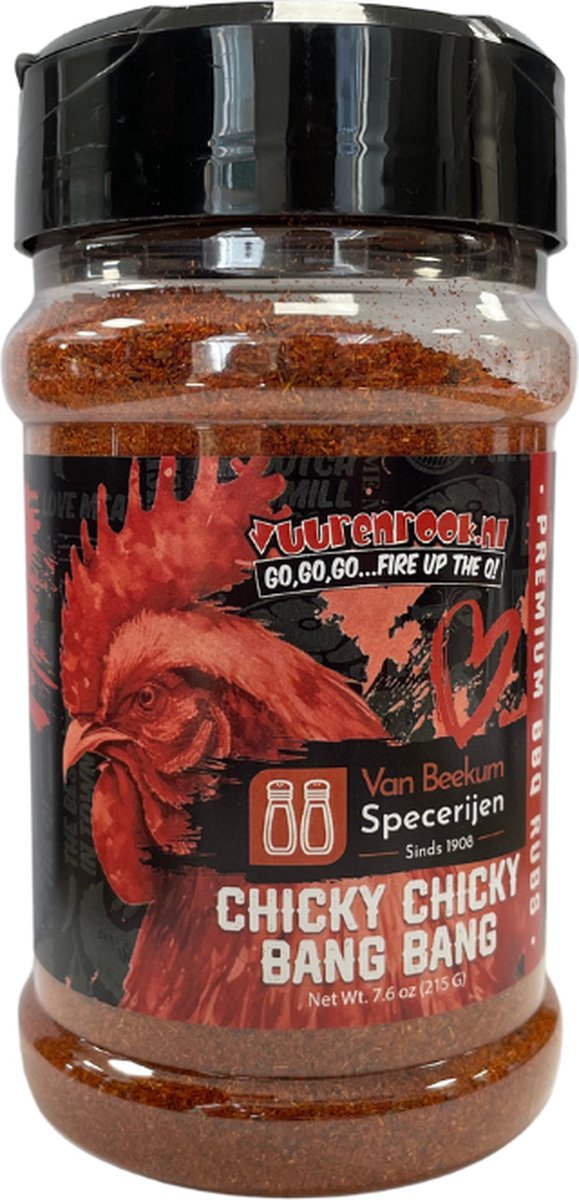 Vuur & Rook - Chicky Chicky Bang Bang - Strooibus 215 gram | bol.com