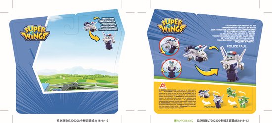 Super Wings Transform-A-Bots 2Pk (Mira&Paul) | bol