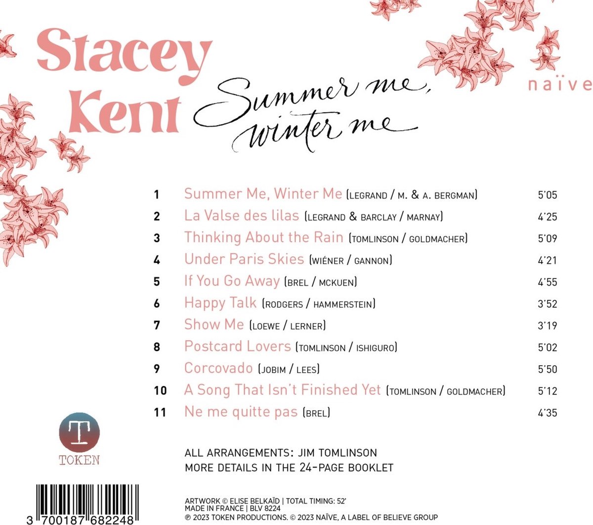 Stacey Kent - Summer Me Winter Me (CD), Stacey Kent | Muziek | bol