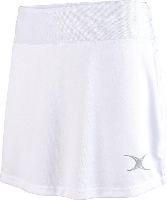 Gilbert Netball Eclipse Skort - W 6 - Wit | bol