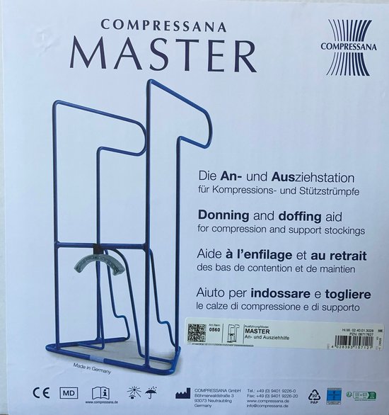 COMPRESSANA Master – AAN- EN UITTREKHULP VOOR KOUSEN EN MEDISCHE ...