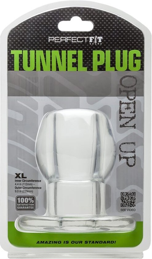 Perfect Fit Tunnel Plug - Transparant | bol
