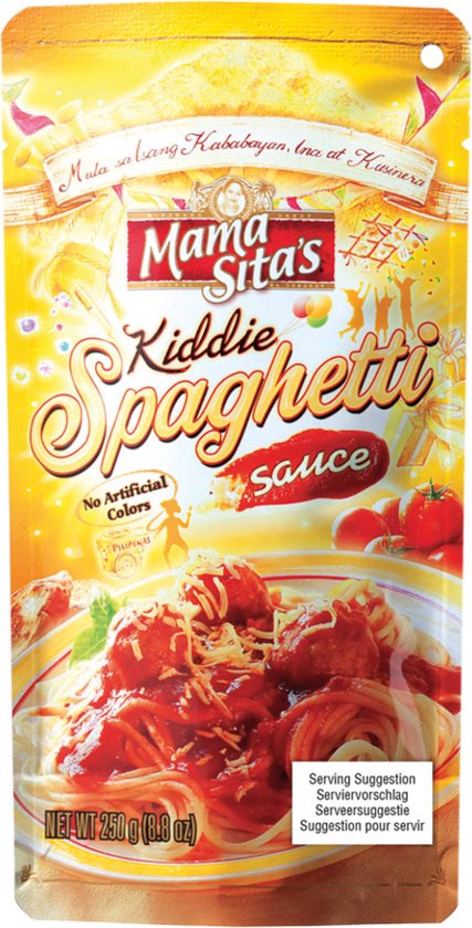 Mama Sita's Kiddie Spaghetti Saus 250 g | bol