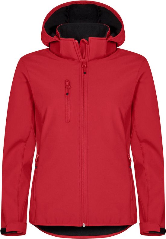 Clique Basic Hoody Softshell Ladies 020917 - Rood - S | bol