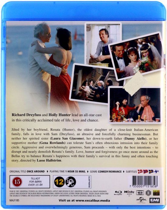 Once Around [Blu-Ray] (Blu-ray), Laura San Giacomo | Dvd's | bol