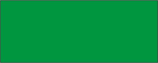 Blanco magneetsticker - groen 100 x 40 mm | bol