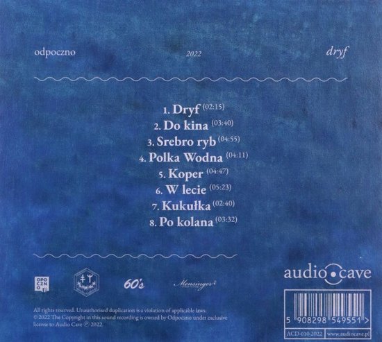 Odpoczno: Dryf [CD], Odpoczno | Muziek | bol
