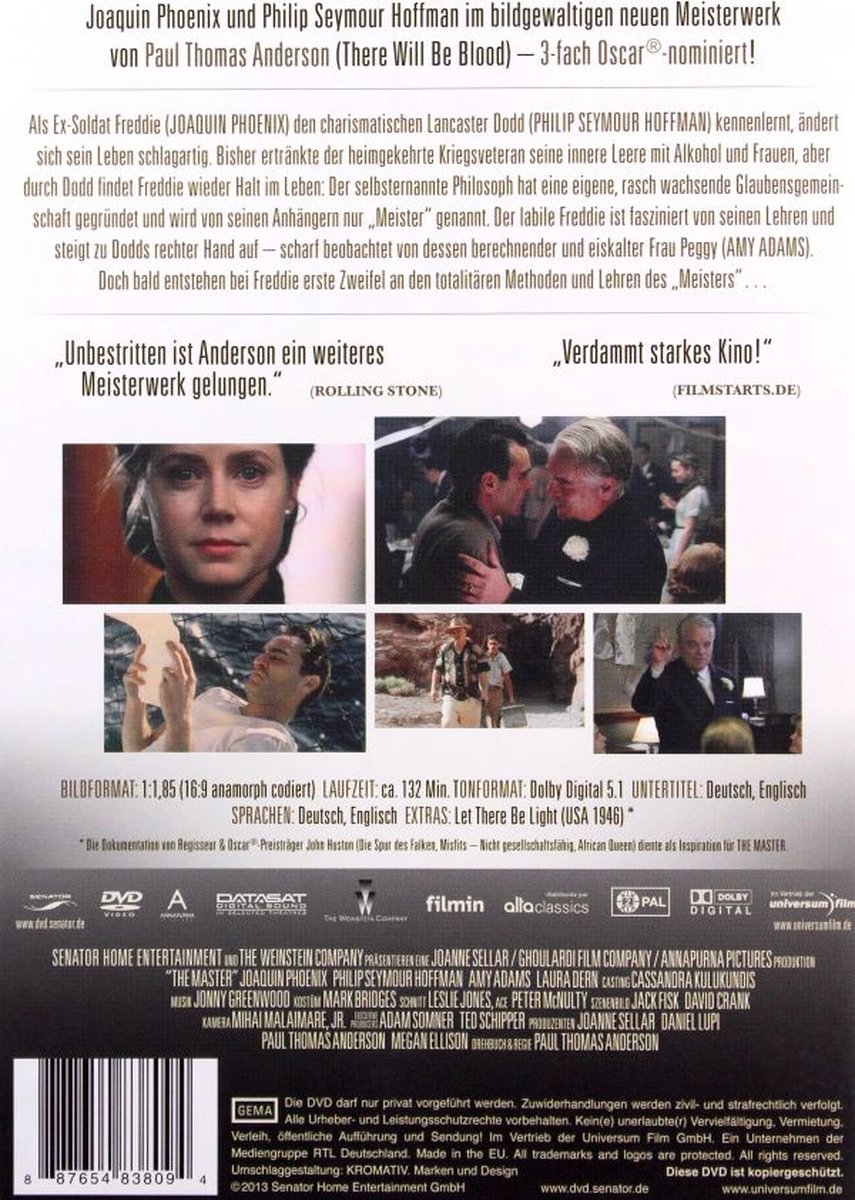 Master/DVD (Dvd), Amy Adams | Dvd's | bol.com