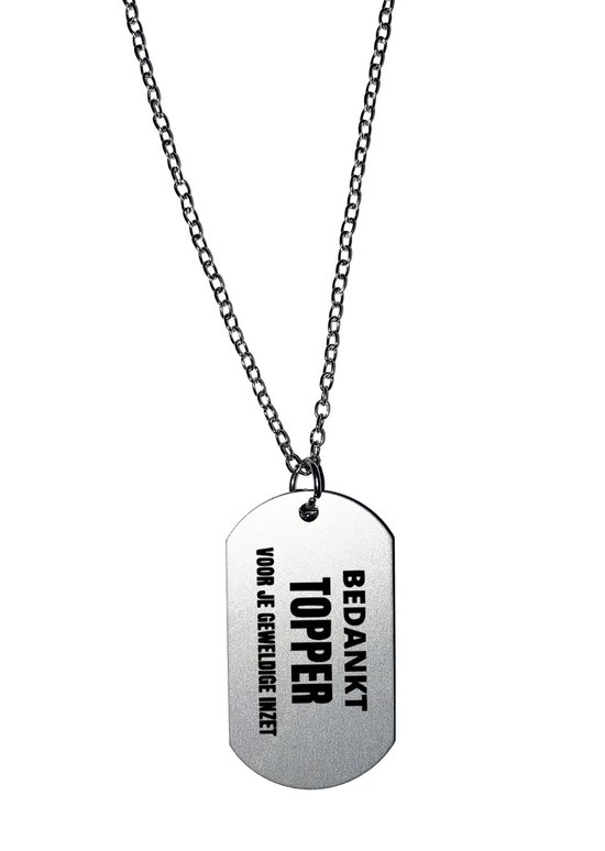 Akyol - bedankt-topper-voor-je-geweldige-inzit ketting - Afscheid ...
