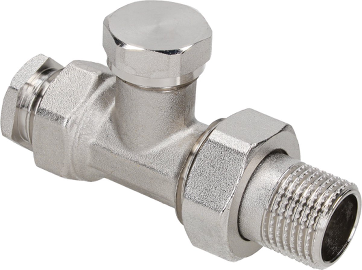 Radiator Voetventiel 1/2 Recht | bol