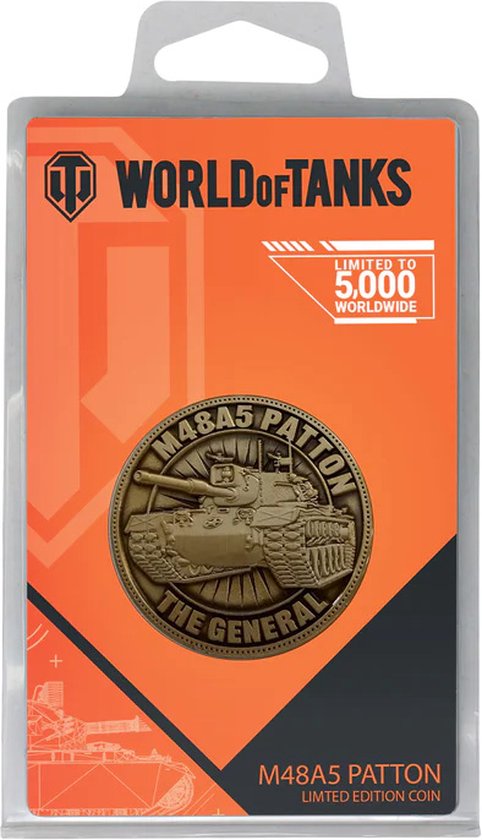 World of Tanks Limited Edition Patton Tank Verzamel Munt | bol