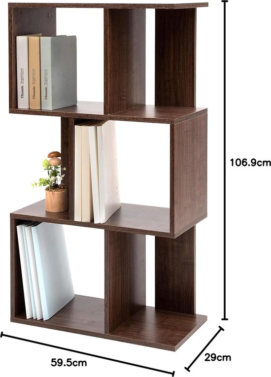 Boekenkast - modern wall decoration, bookcase | bol