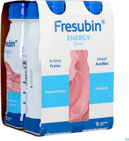 Fresubin Energy Drink 200ml Fraise/aardbei | bol