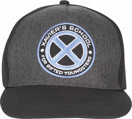Marvel The XMen - Xavier Logo Snapback Cap - Grijs/Zwart | bol