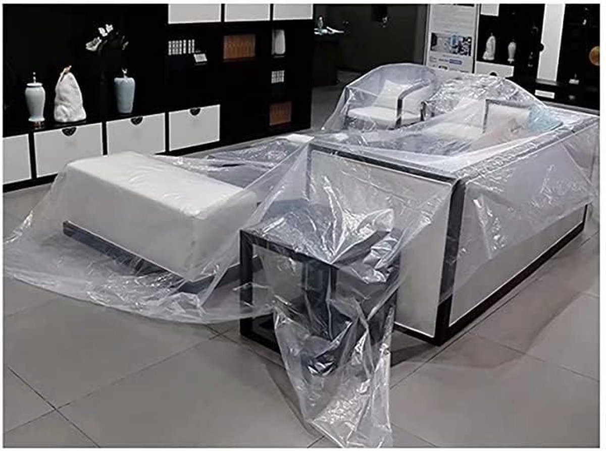 Transparant zeil met oogjes, waterdicht afdekzeil, doorzichtig, voor ...