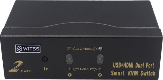 Switss® - Dual HDMI Smart KVM-switch | bol