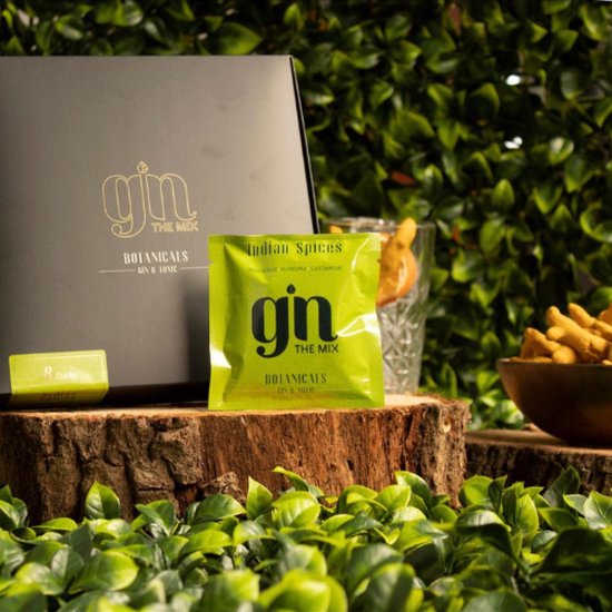 Gin The Mix Indian Spices Botanicals - 8 zakjes voor Gin-Tonic - 100% ...